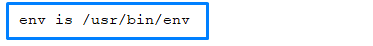 Using /usr/bin/env command| DiskInternals
