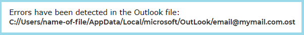Errors have been detected in Outlook file? Fix it! | DiskInternals