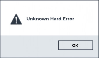 If the Unknown Hard Error message appears| DiskInternals